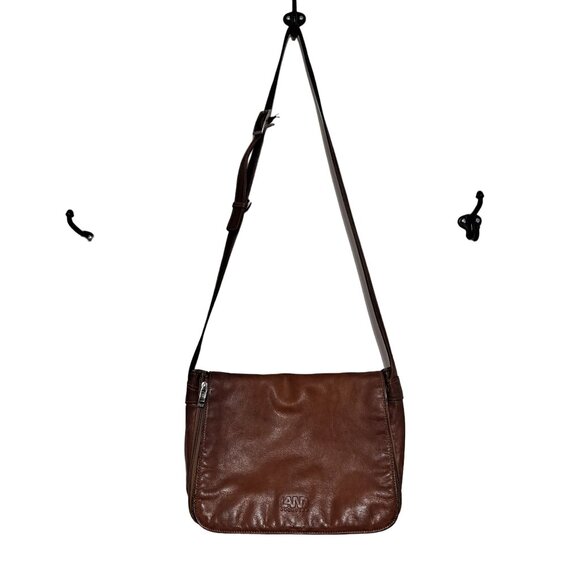 Land | Bags | Land Leather Messenger Bag Briefcase Crossbody Bag Laptop ...